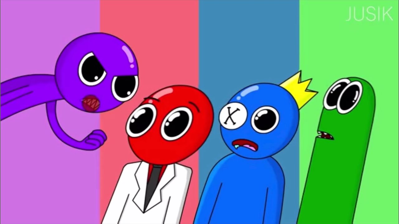Just a bit crazy -rainbow friends / rainbow friends animation / roblox ...