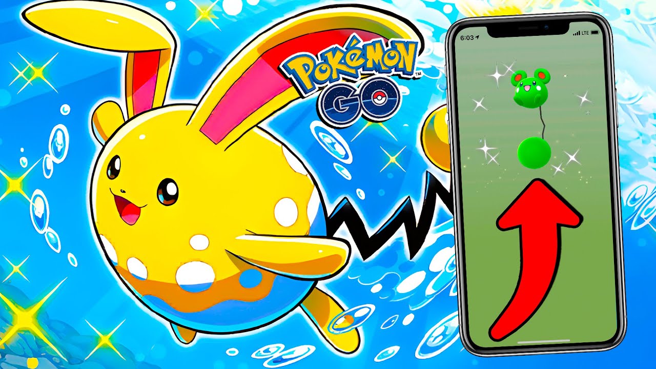 SHINY FÁCIL DO AZURILL! DICAS para o Dia de Ovos do AZURILL! AZUMARILL ...