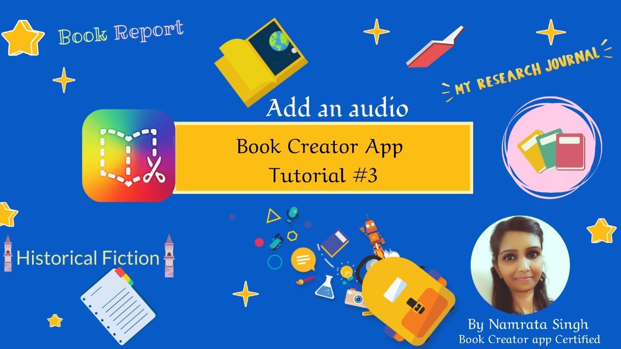 #tutorial 3 Add audio #BookCreator app - YouTube