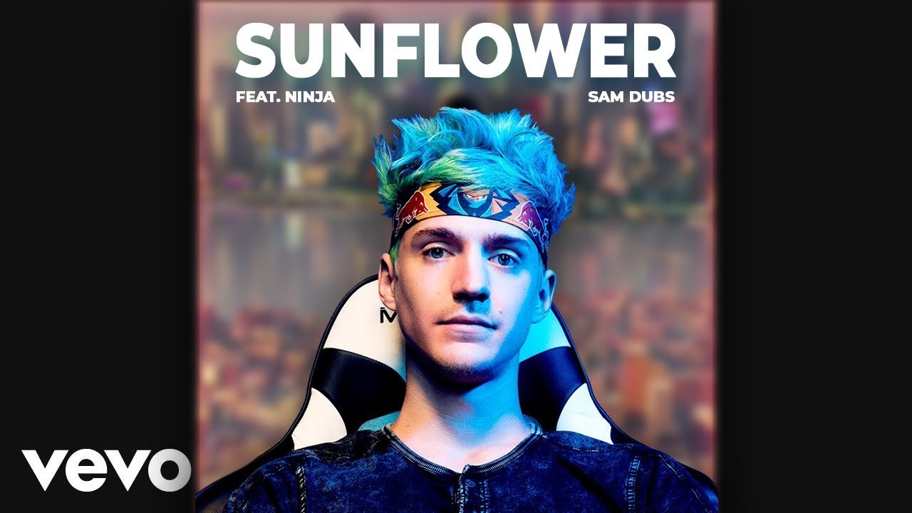 Ninja Sings Sunflower - YouTube