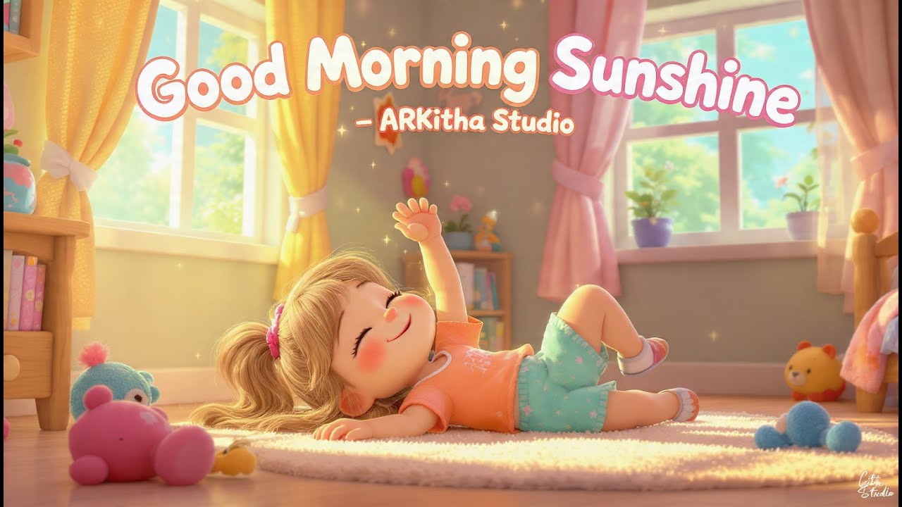 Good Morning Sunshine🌞 – Nursery Rhyme for Kids | #nurseryrhymes # ...