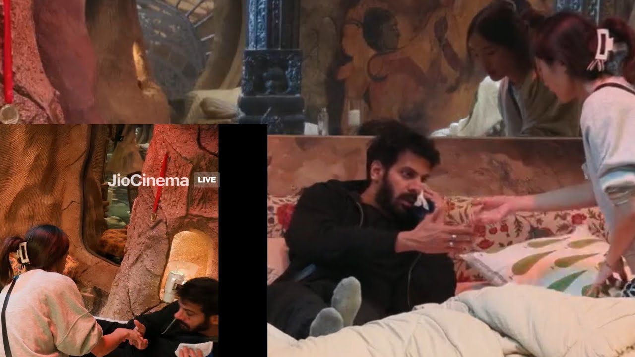 Karanveer ko lagi chot Chum Hui emotional @BIG_BOSS_LIVE_UPDATE - YouTube