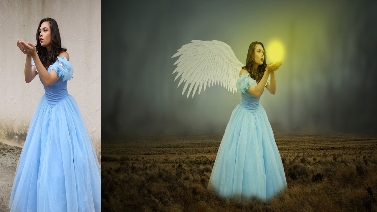 Photoshop Beautiful Portrait - YouTube