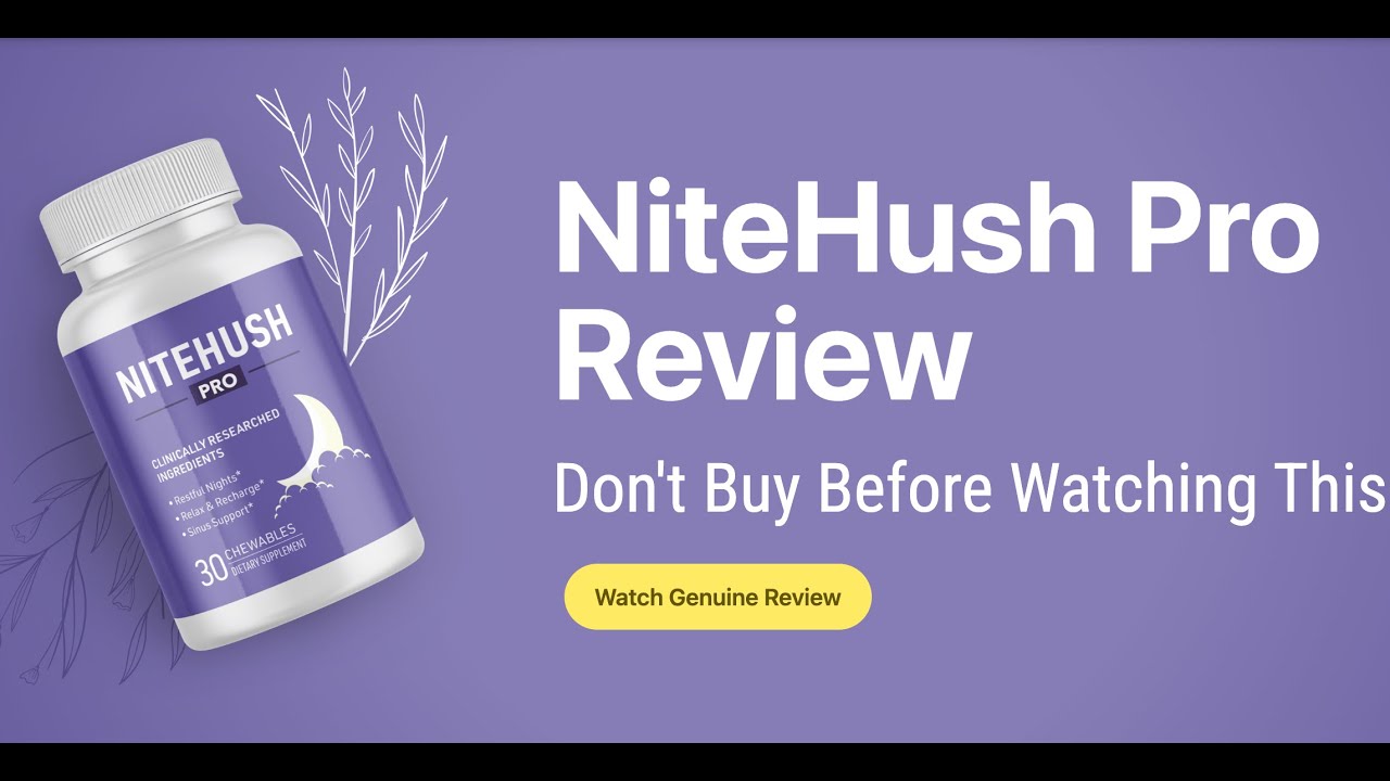 Nitehush Pro ( BE CAREFUL) Nitehush Pro Reviews 2025 - Nitehush ...