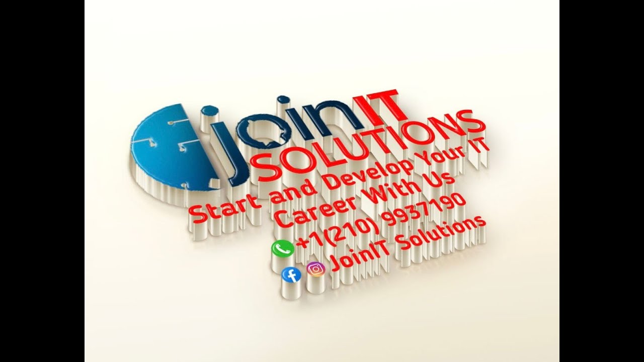 JoinIT Solutions Introduction - YouTube