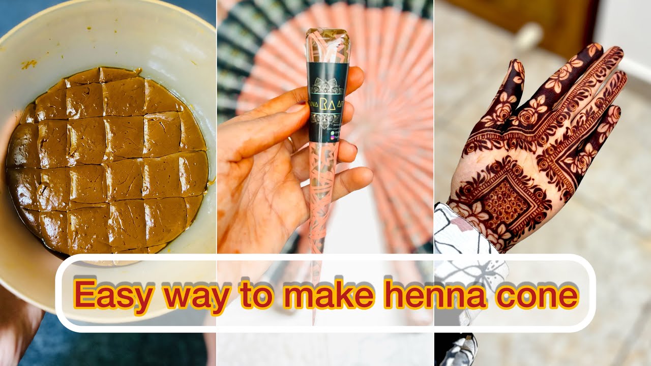 How to Make Natural Henna Paste for Dark Stain | How to Mix Natural ...