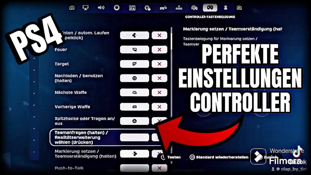 Best Fortnite settings ps4 (60 fps non claw/non paddles) - YouTube
