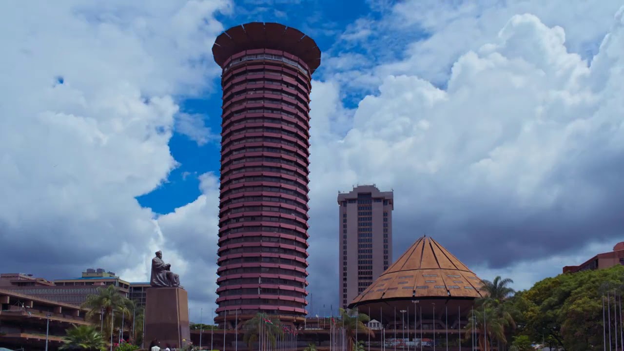 Nairobi KICC Day Clouds Time lapse Footage - YouTube