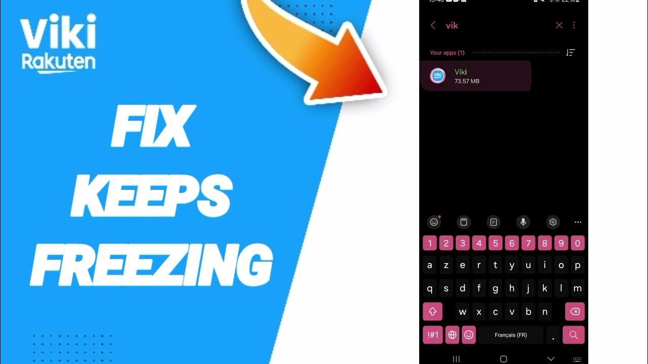 How To Fix Keeps Freezing On Viki Rakuten App - YouTube