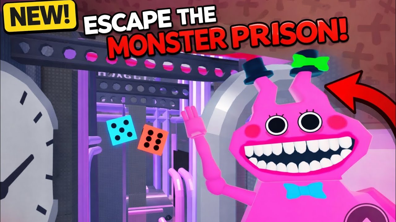 ESCAPE THE MONSTER PRISON 😱 | Roblox Horror Escape Game - YouTube