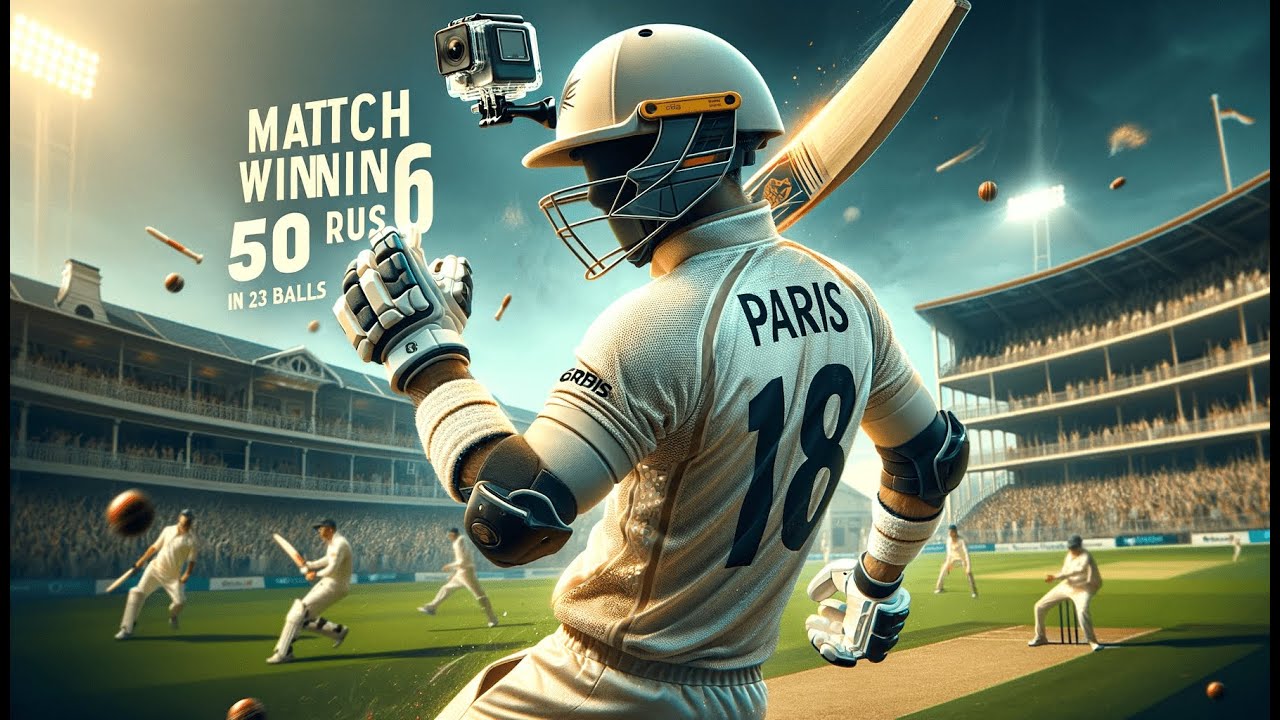 Epic 50-Run Knock: GoPro Cricket Batting Masterclass - YouTube