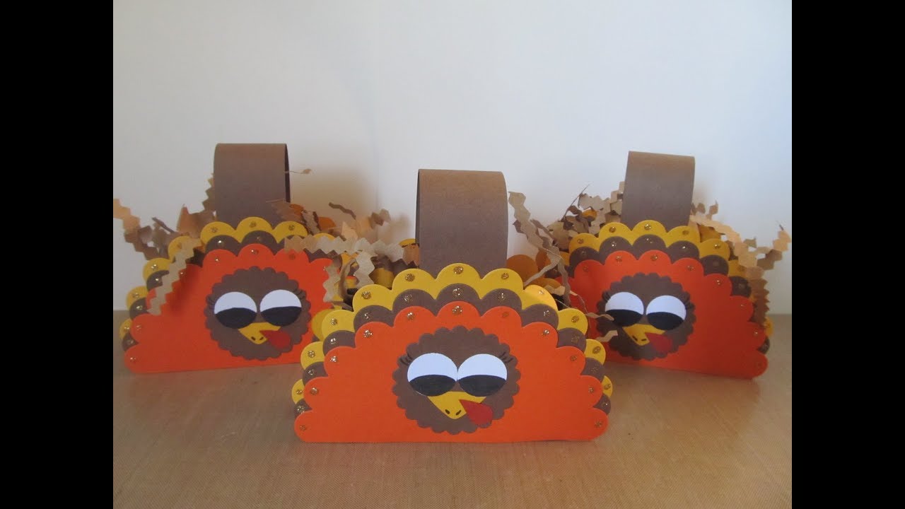 Thanksgiving Turkey Treat Box ~ #2 Tags, Bags, Boxes, & Bows Series ...