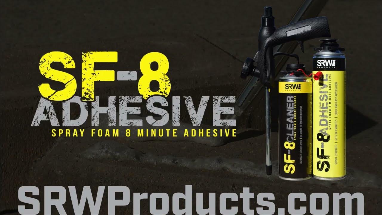 SF-8™ Spray Foam Adhesive - YouTube