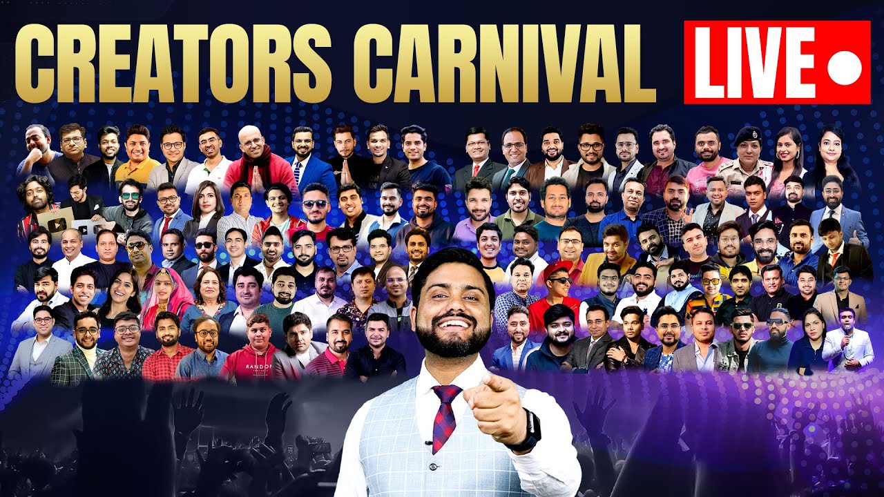5000 Creators Carnival 2023 By We Make Creators - YouTube
