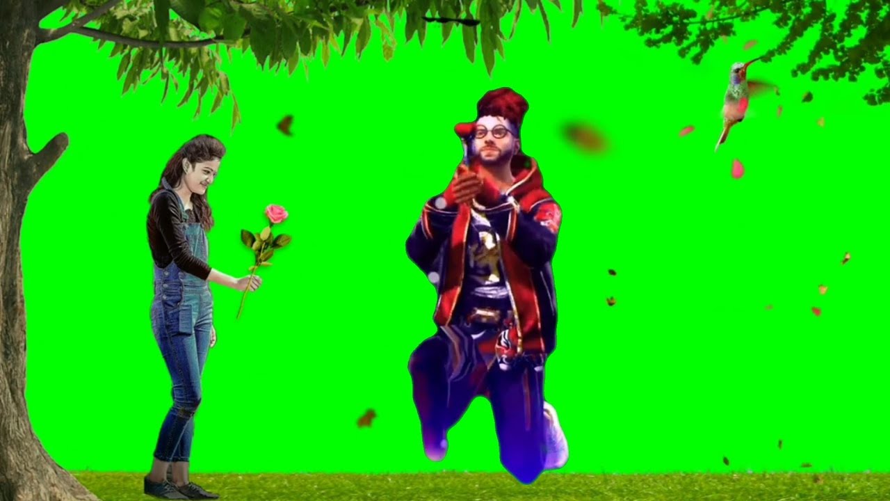 3D Free fire Green Screen Status Video Background Remove Green Screen ...