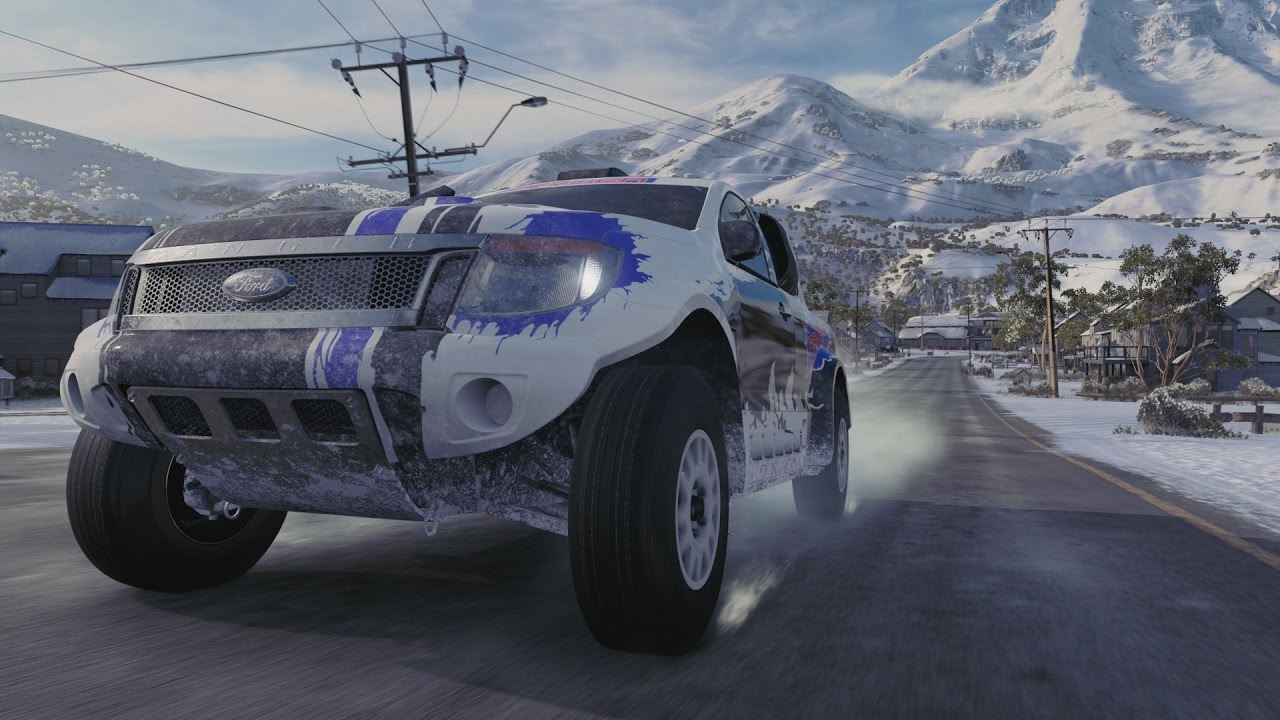 Forza Horizon 3 - Ford Ranger T6 Rally Raid @ Blizzard Mountain - YouTube