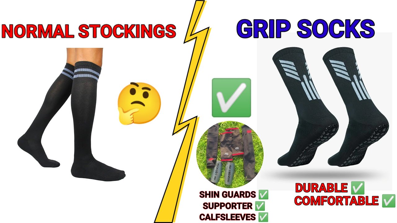 Grip Socks, Calf Sleeves, Shin guards & Supporter Review - YouTube