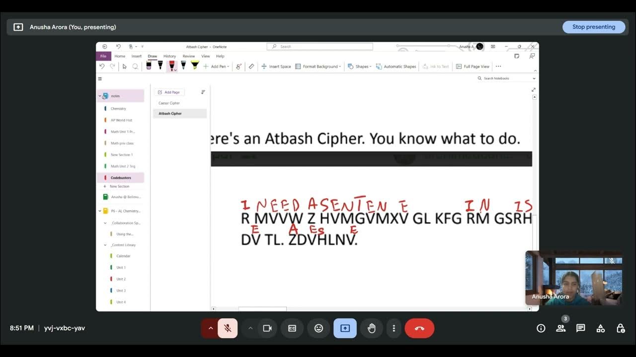 Atbash Cipher - Codebusters - Science Olympiad - YouTube