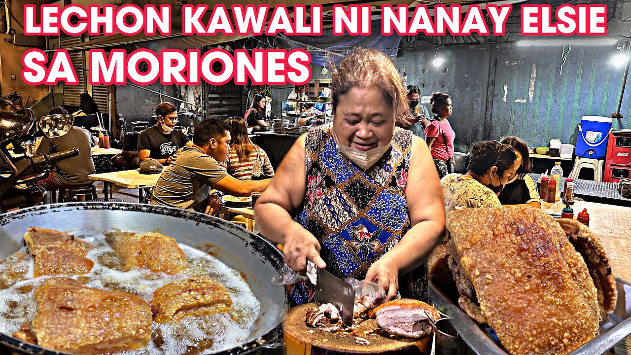LECHON KAWALI AT MARAMI PANG IBA SA BANGKETA | MANILA STREET FOOD ...