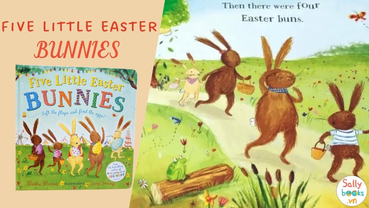 Five Little Easter Bunnies - YouTube
