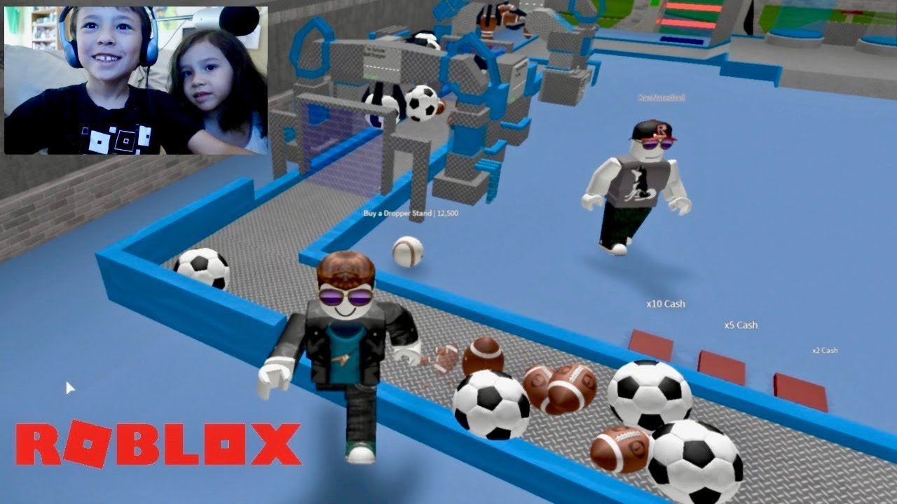 Lets Play Making Your Own Sport Ball Factory in Roblox - YouTube