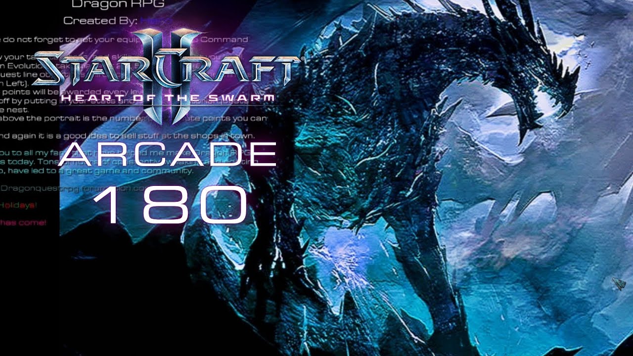 StarCraft 2 HotS - Arcade #180 - Dragon RPG - Baby Aggri Dragon #1 ...