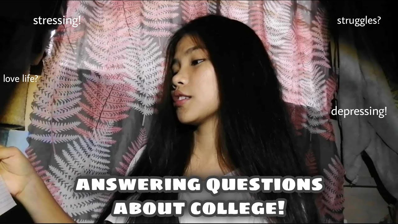 answering questions: college life/journey | Ashiela - YouTube