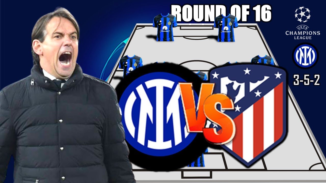 INTER VS ATLETICO MADRID | INTER MILAN POTENTIAL STARTING LINEUP ...