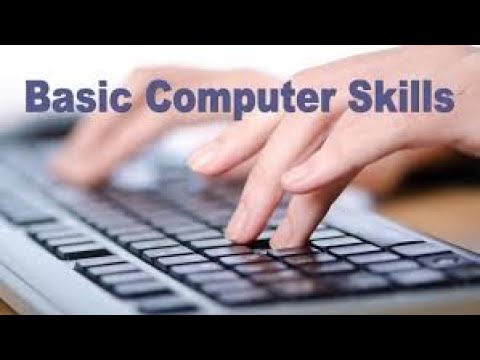 Computer Basic Skills Part 3 - YouTube