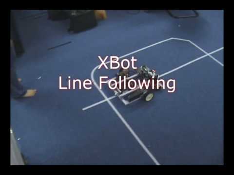 XBot - Line Following - YouTube