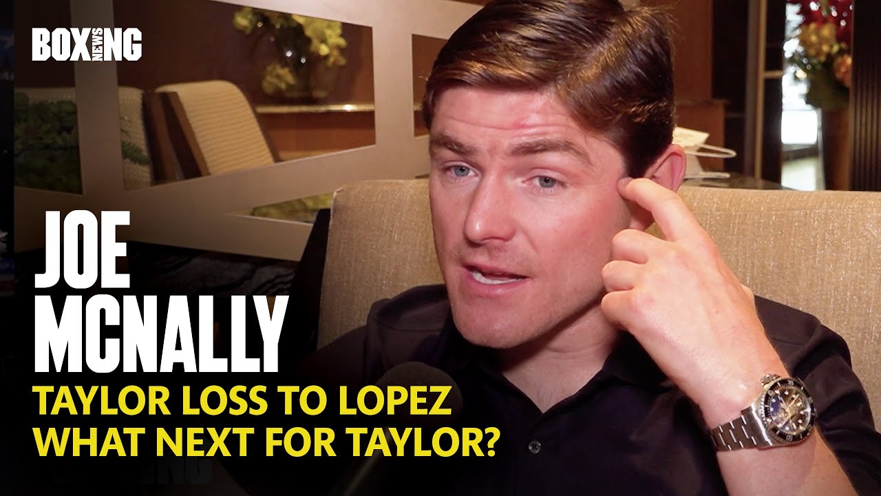 Josh Taylor Trainer Joe McNally Reflects On Teofimo Lopez Defeat - YouTube