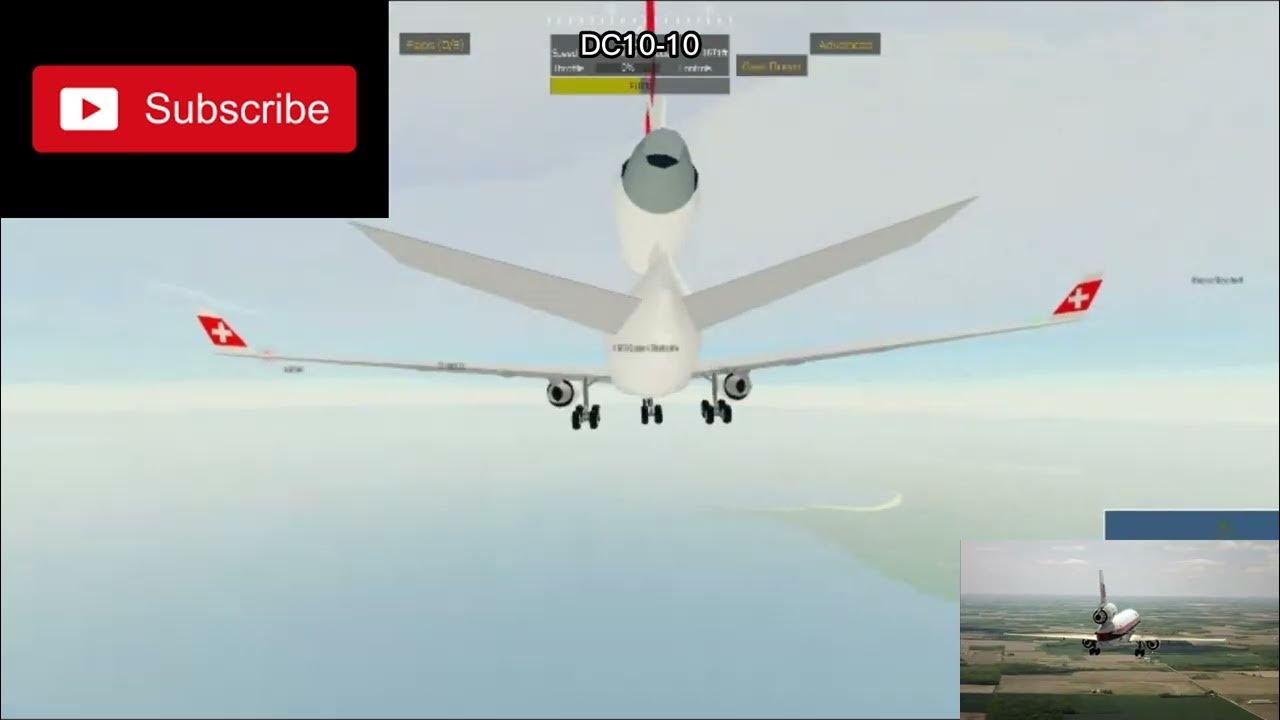 United Airlines Flight 232 - Crash Animation but in Roblox PTFS - YouTube