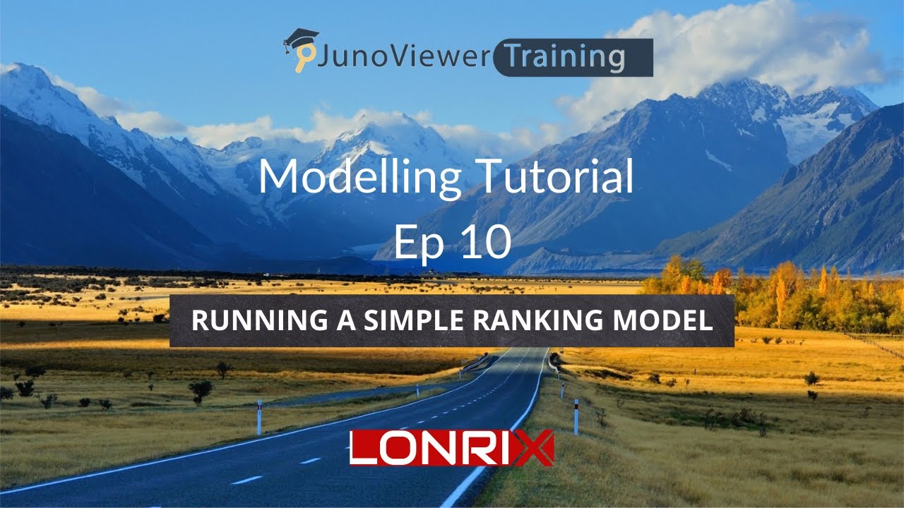 Modelling Tutorial Ep 10L Running a Simple Ranking Model - YouTube