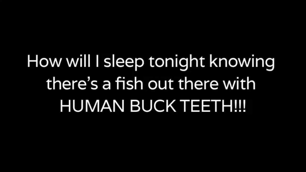 The fish with "human buck teeth" - YouTube