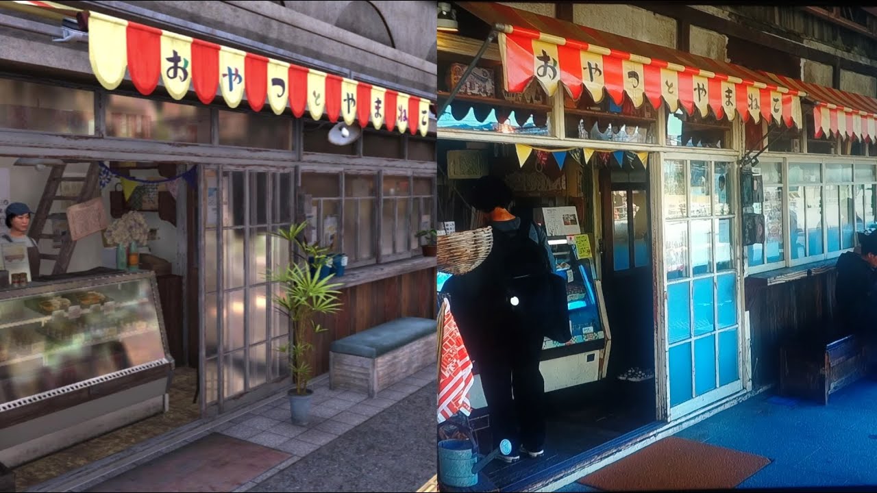 Yakuza (Ryu ga Gotoku) REAL LIFE restaurants #6 - Oyatsu to Yamaneko ...