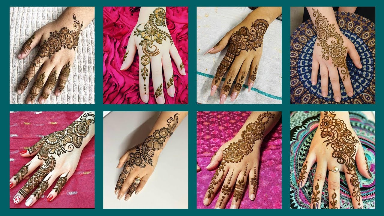 Eid bail mehndi design 2024/mehndi ke design /eid mehndi/bale mehndi ...