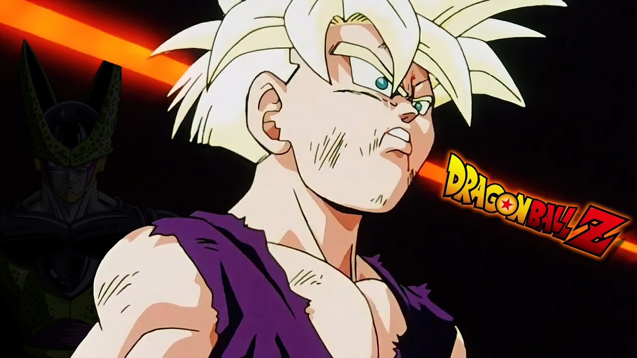 DBZ Dubbed | Gohan Goes SSJ2 | 144fps + Gohan's Anger Rock Cover - YouTube