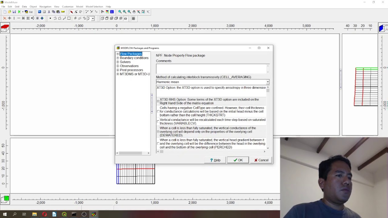 Groundwater modeling tutorial in MODFLOW 6 with regional flow, lakes ...