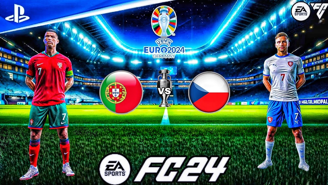 FC 24 - Chequia vs Portugal / UEFA EURO 2024 / PS5™ - Gameplay [CR7 ...