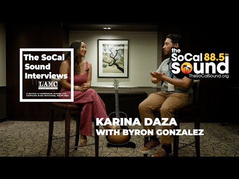 Karina Daza Interview with Byron Gonzalez (The SoCal Sound LIVE from LAMC 2023)