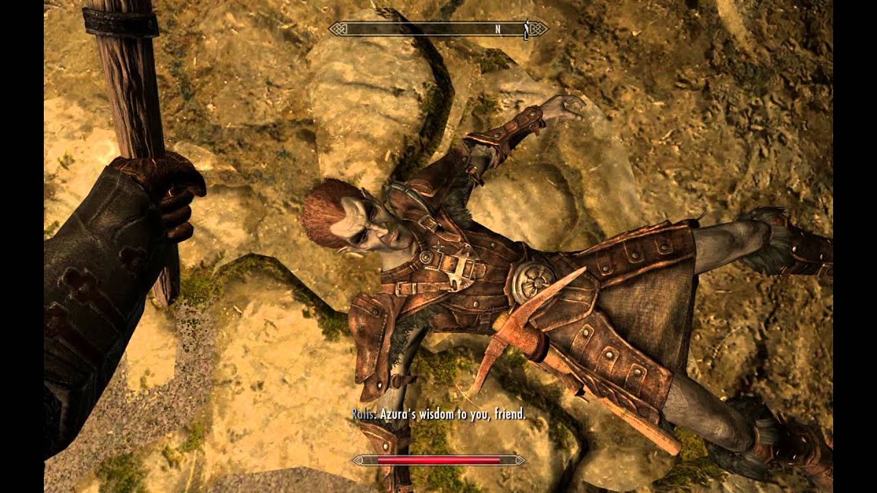 Skyrim Dragonborn - Ralis doing... something - YouTube