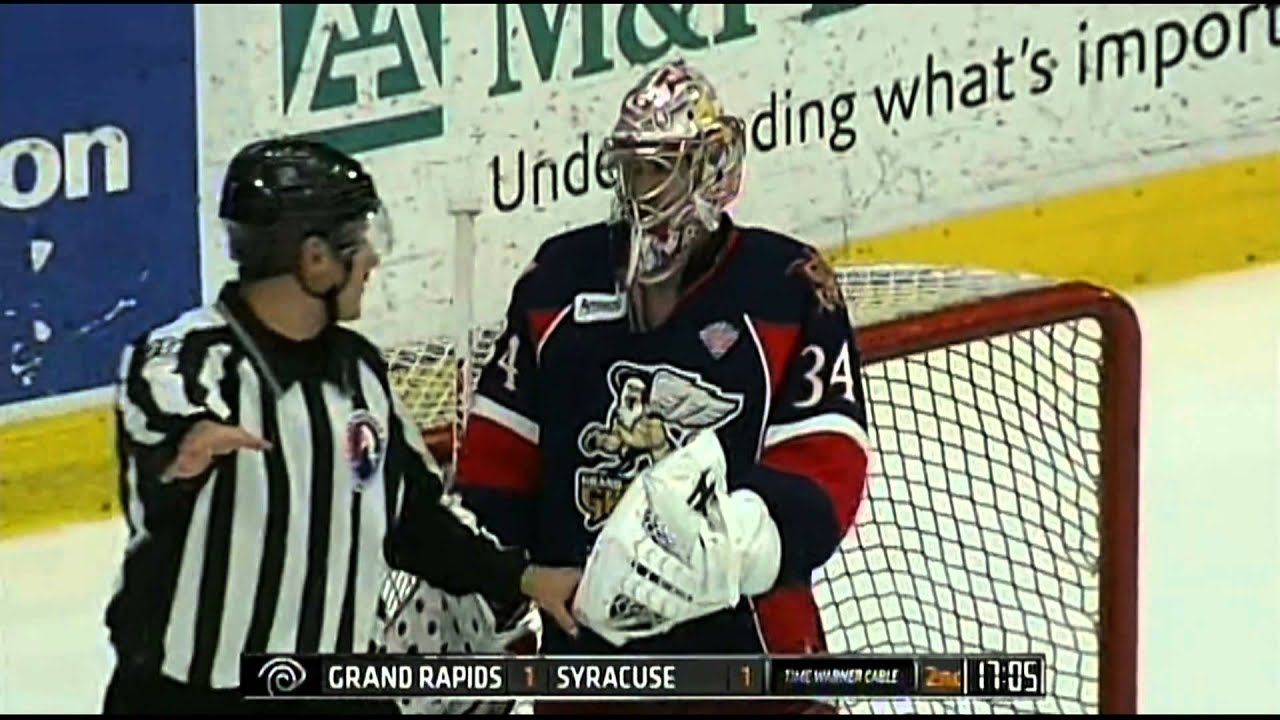 Petr Mrazek Quick Save off the Face off Draw Game 6 June 18 2013 Calder ...