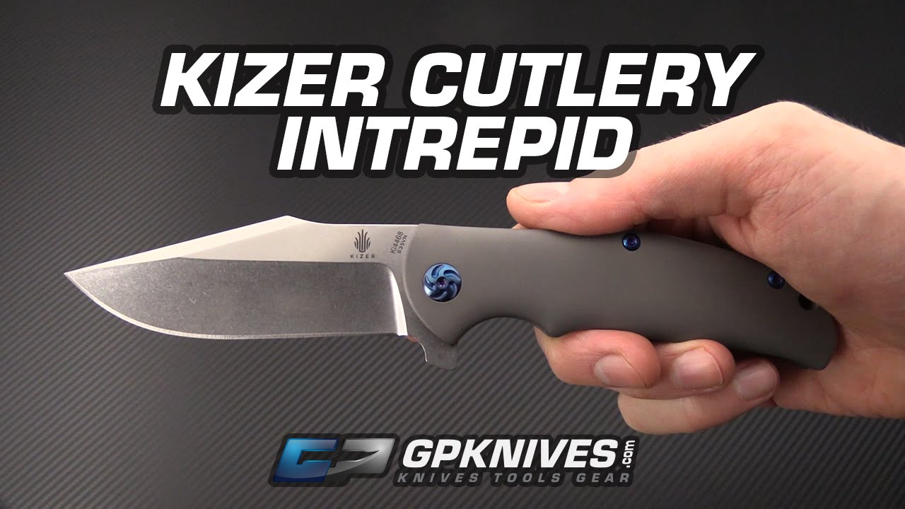 Kizer Cutlery Intrepid Flipper Overview - YouTube