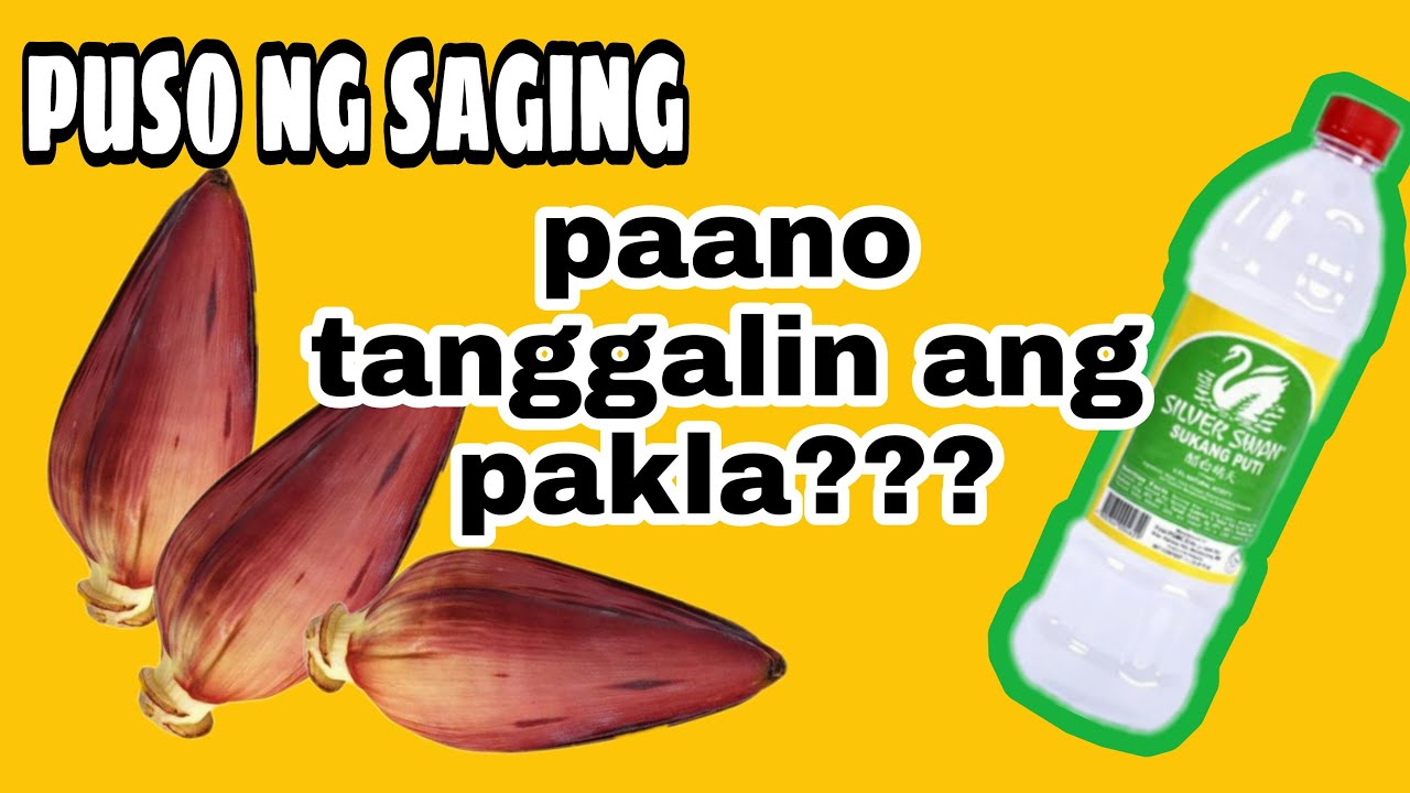 Paano Tanggalin ang Pakla ng Puso ng Saging | Ask Me How PH - YouTube