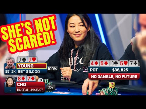 Hollywood Star Arden Cho Tries MEGA Bluff in Cash Game! @ardenBcho #poker #lasvegas #texasholdem