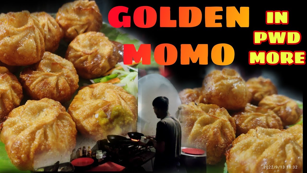 special GOLDEN MOMO in PWD more #fastfood #momolove #youtubevideo - YouTube