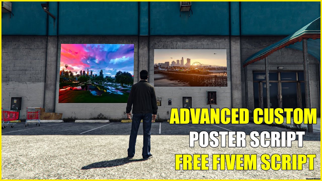 Fivem Advanced Poster Script | Fee Fivem Script | Latest 2025 ...