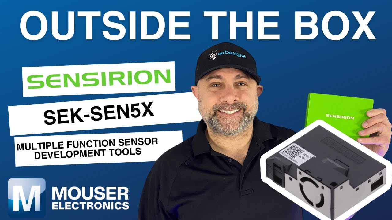 Sensirion SEK-SEN5x Evaluation Kit: Outside the Box | Mouser Electronics - YouTube
