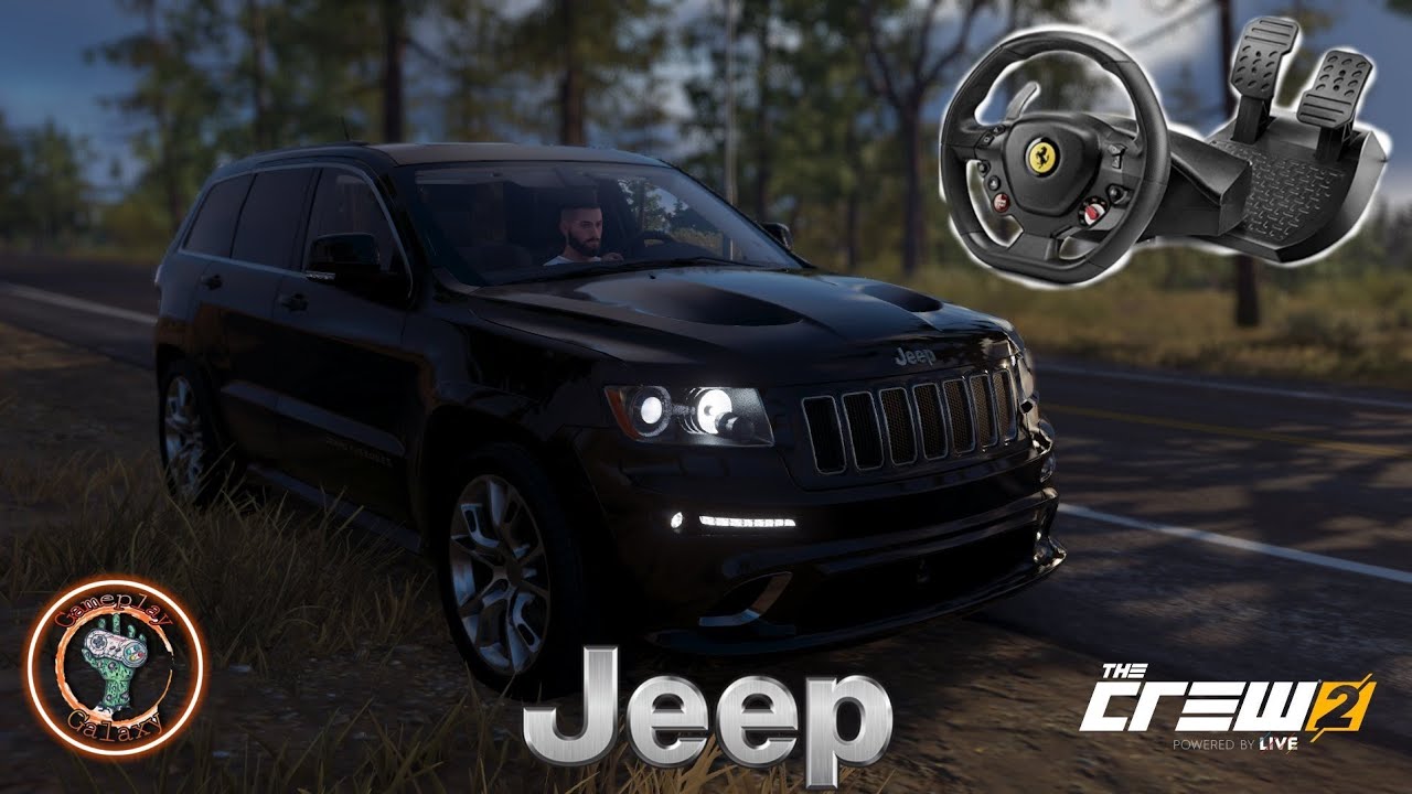 Jeep Grand Cherokee | The Crew 2 | Thrustmaster T80 | FHD 1080p - YouTube