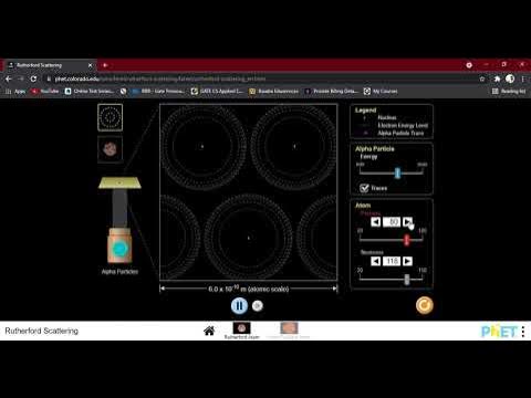 ‪Rutherford Scattering‬ - Phet simulator - YouTube